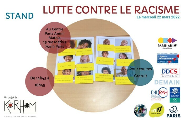 Stand : lutte contre le racisme | DILCRAH