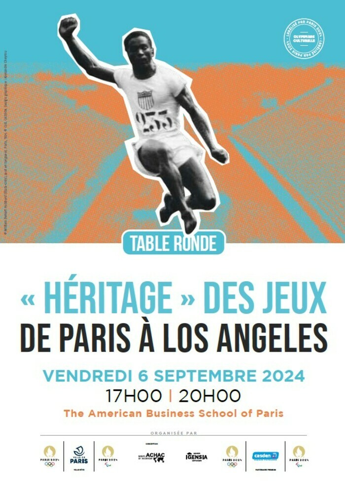 Table ronde : « HÉRITAGE » DES JEUX : DE PARIS À LOS ANGELES | DILCRAH